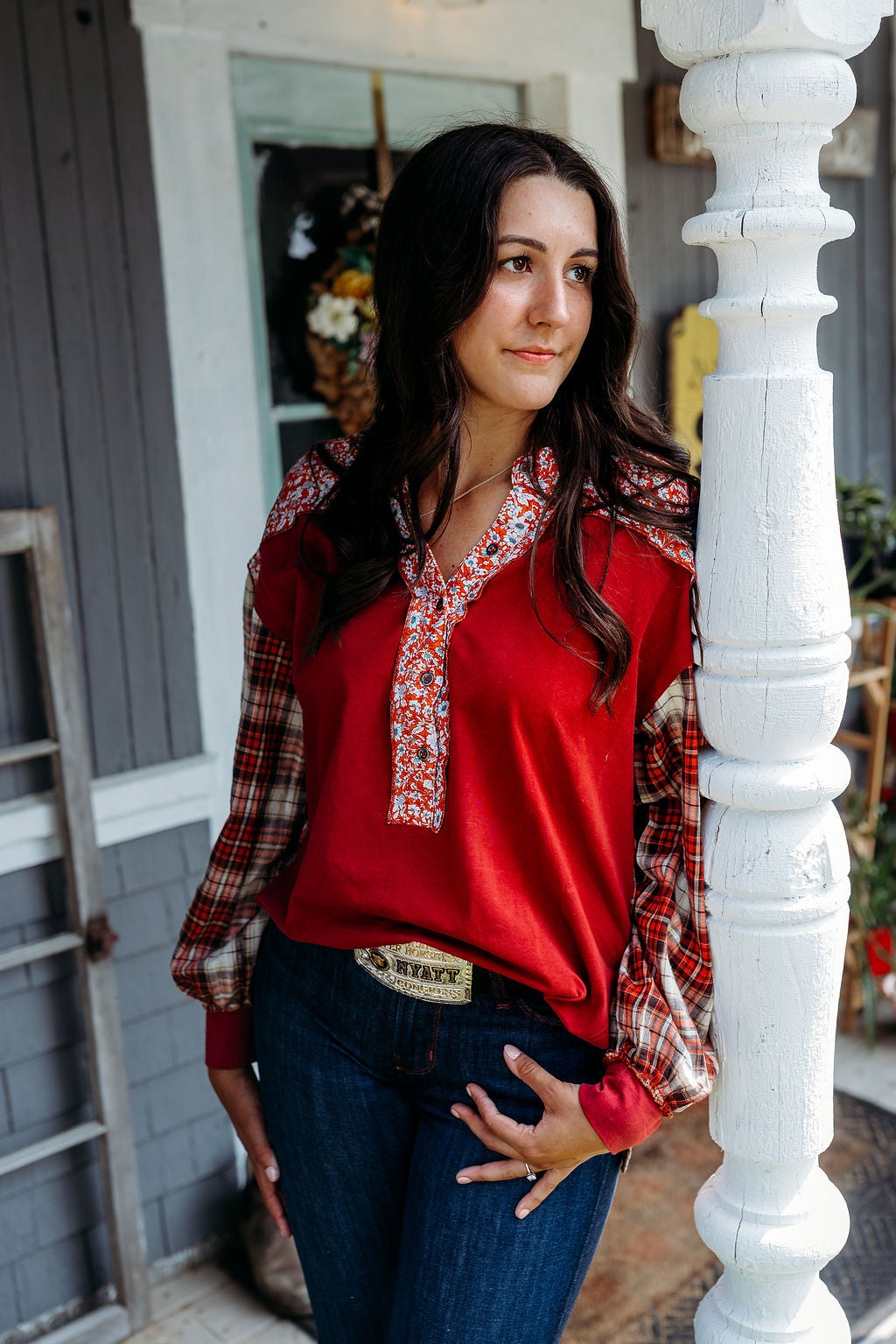 Wildflower Long Sleeved Top | Barn Clothes